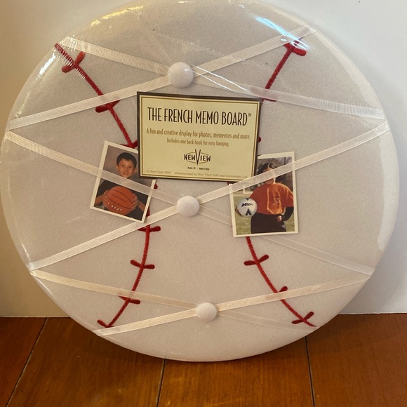 newview | Wall Decor | Baseball Theme The French Memo Board Display ...